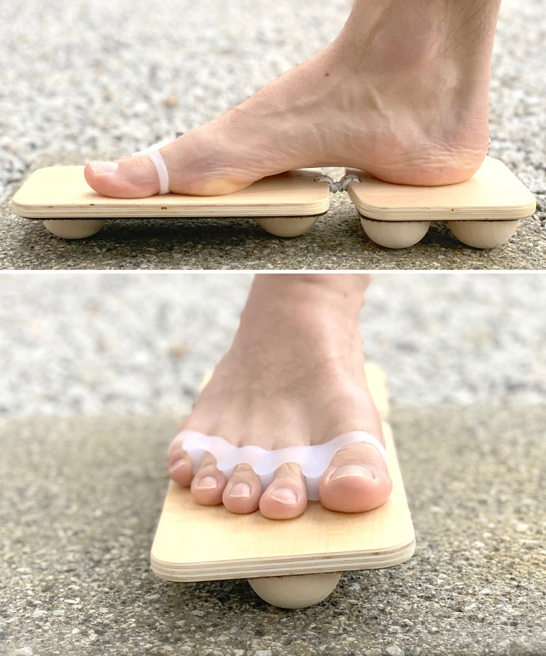 Foot Exerciser Balance Board Foot Training Wobble Board Treats Prevents ...