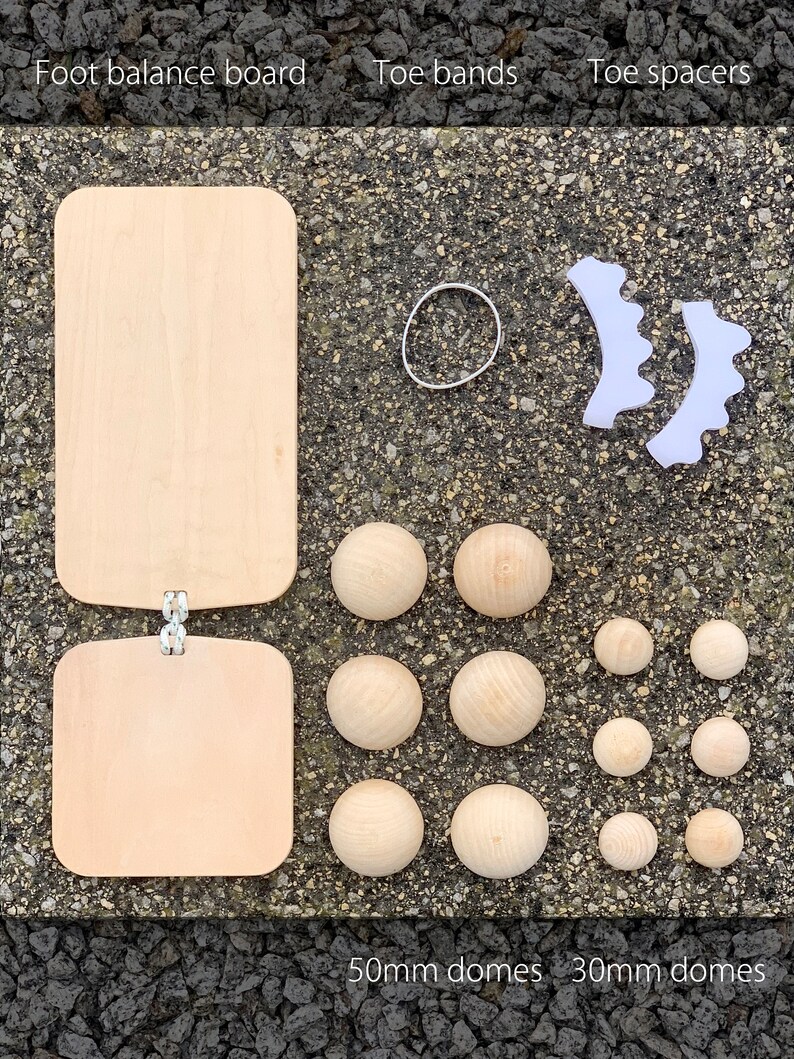 Foot Exerciser Balance Board Foot Training Wobble Board Treats Prevents ...