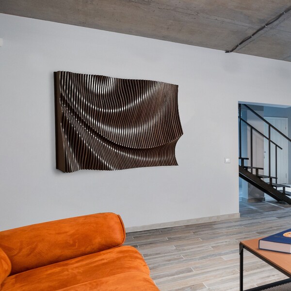 Parametric Wall Art Wood Wall Decor Parametric Design - Etsy Canada