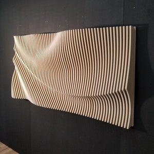 Wall Hangings, Parametric Large Wood Wall Art - Etsy