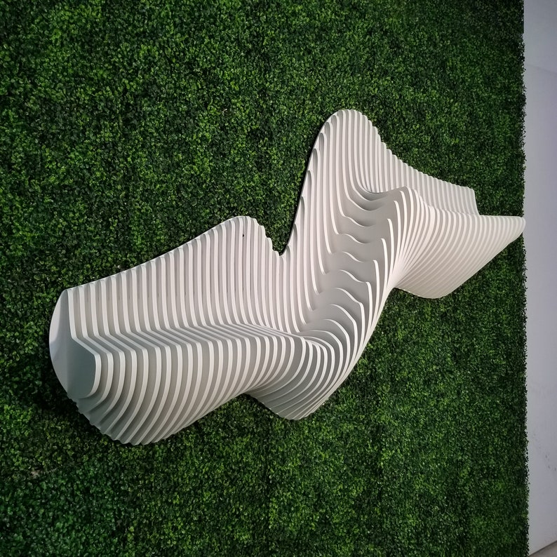 Large Parametric Shelf 3D Wall Hanging Office Decorations - Etsy