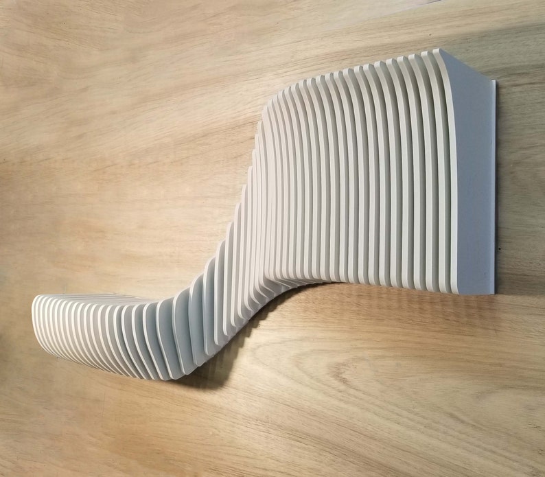 Parametric Shelf, 3D Large Wall Hangings | Living Room Decorations - Etsy