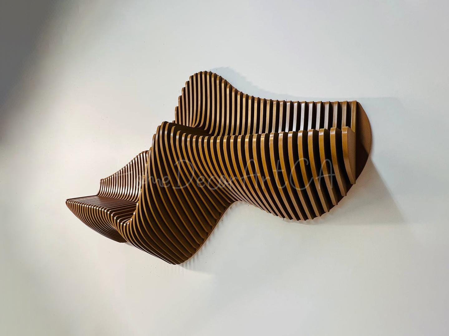 Parametric Wood Shelf | 3D Large Wall Hangings | Living Room ...
