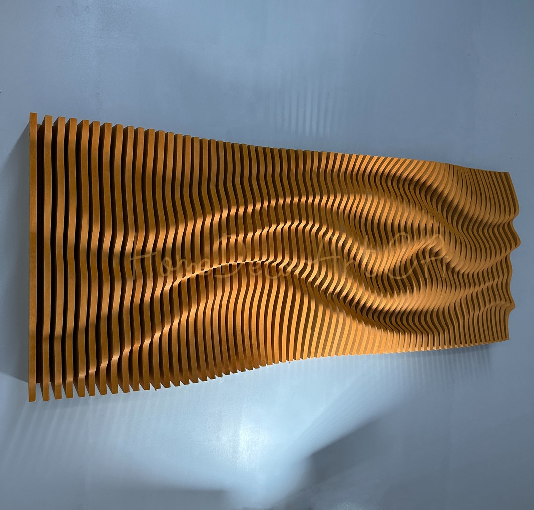 Parametric Wall Art, 3D Wall Sculpture | Handcrafted Large Wall ...