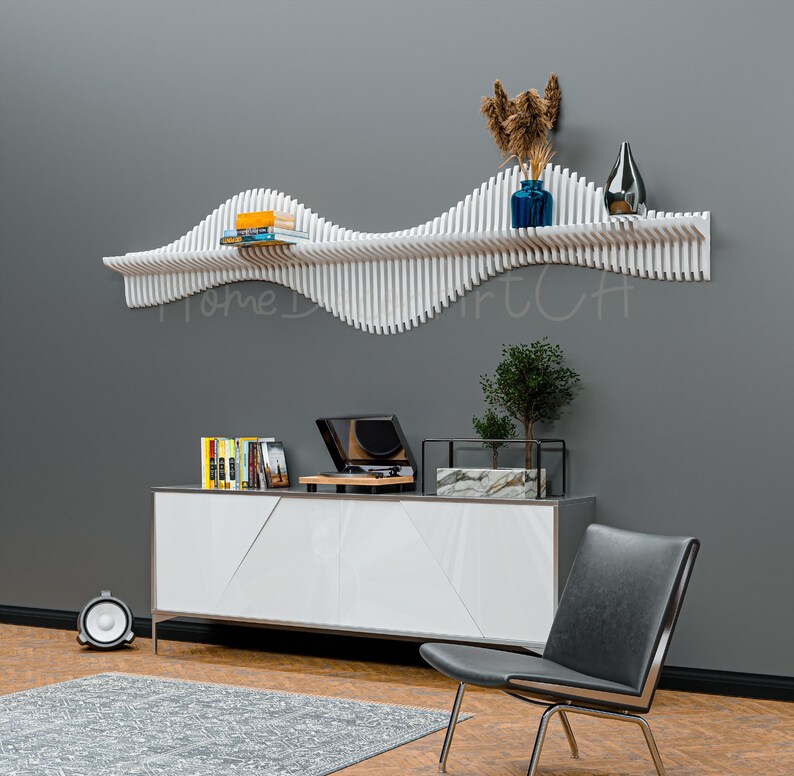 Parametric Shelf, Modern Large Wall Hangings | New Design Office and ...