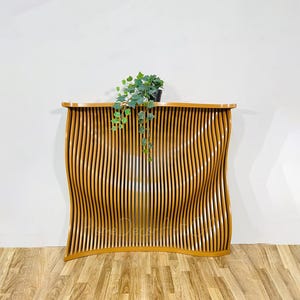 Parametric Console | Large Parametric Wood | 3D Parametric | Parametric ...