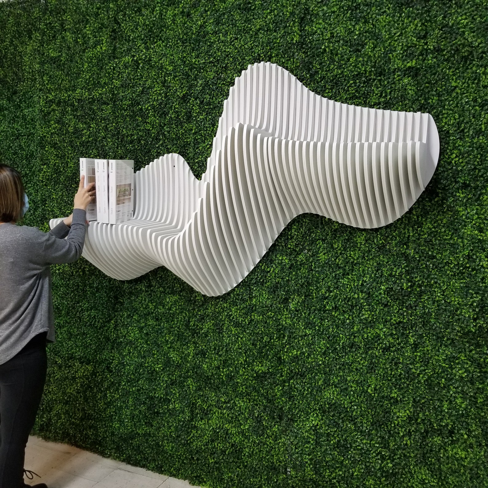 Large Parametric Shelf 3D Wall Hanging Office Decorations - Etsy