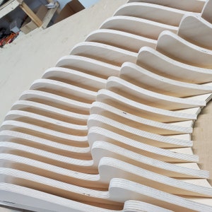 Parametric Wood Wall Art, 3D Large Wall Hangings | Living Room ...