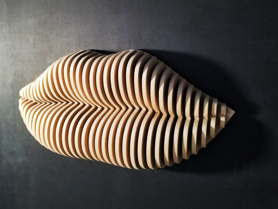 Parametric Stylish Lips | 3D Wall Art | Large Lips Wall Hangings ...