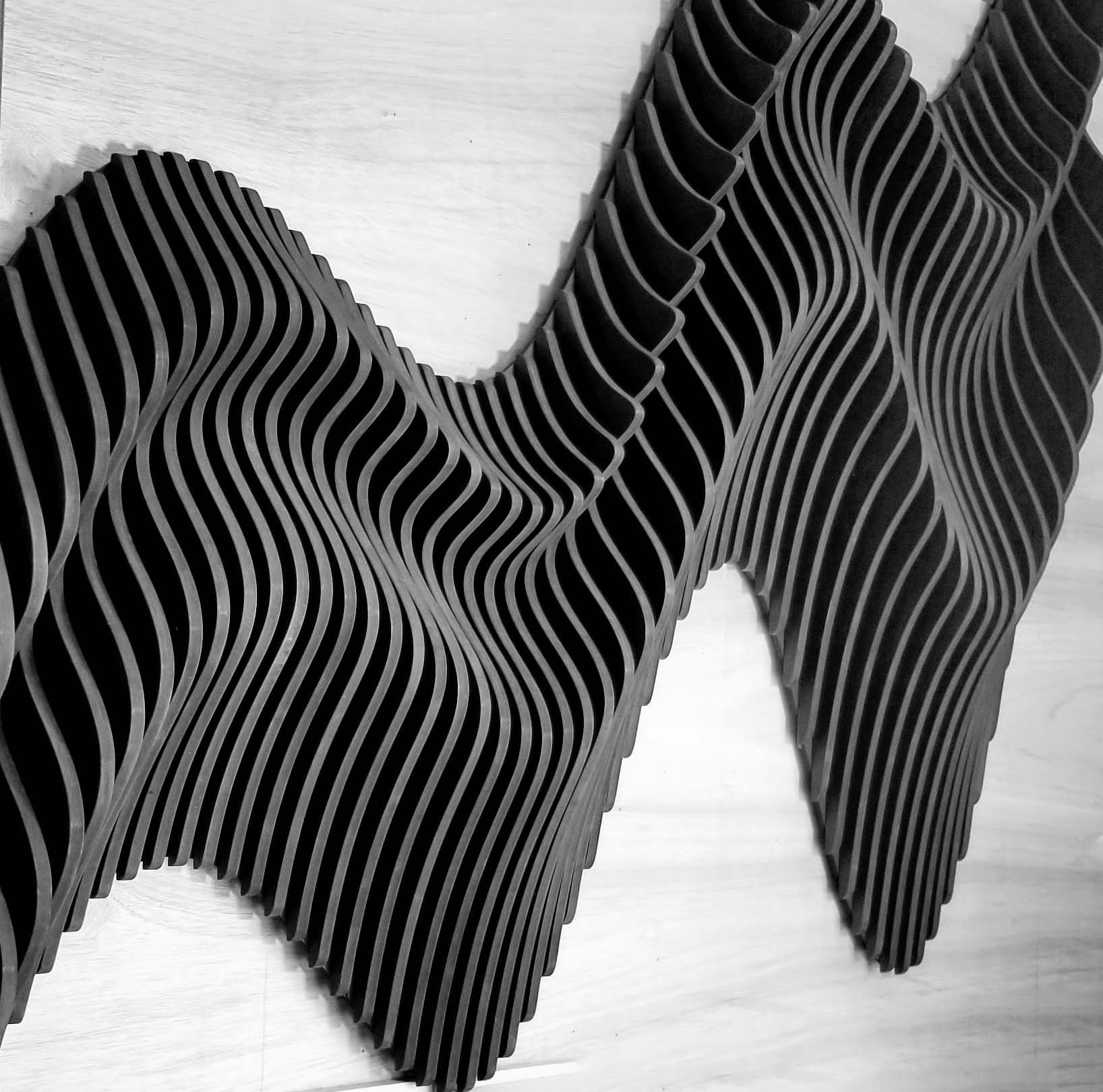 Modern Wall Decor, Parametric Wall Hangings - Etsy