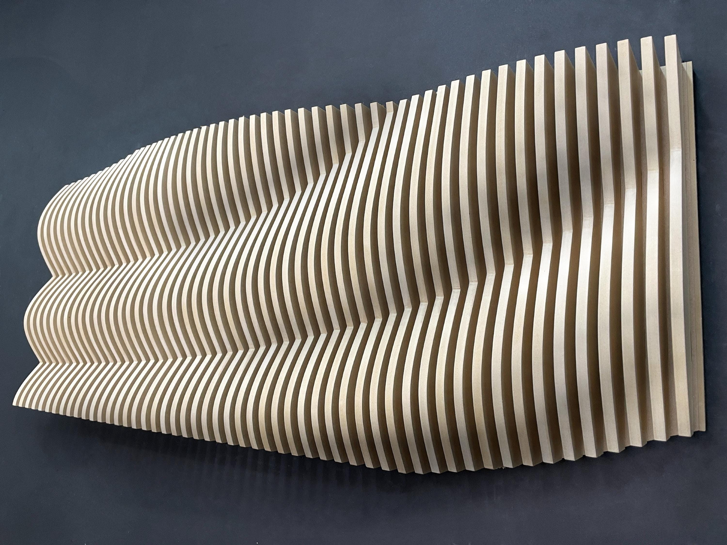 Parametric Wall 3D Art | Large Wall Parametric | Acrylic Wall Décor ...