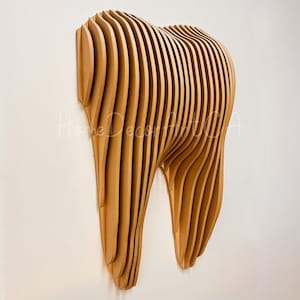 Dental Wall Decor, 3D Tooth Wall Sculpture for Dental Office, Custom ...