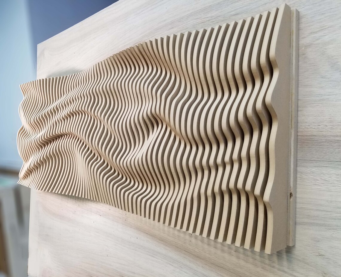 Parametric Wall Art 3D Wall Sculpture Handcrafted Large - Etsy Canada