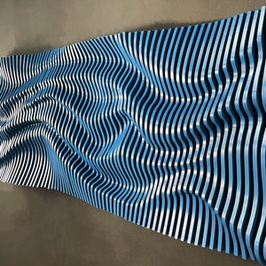 Parametric Wall Art Velvet Colors 3D Wall Sculpture - Etsy Canada