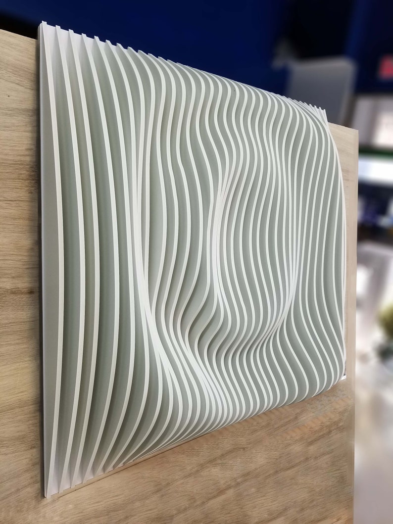 Parametric Wall Art 3D Wall Decor Handcrafted Large Wall - Etsy