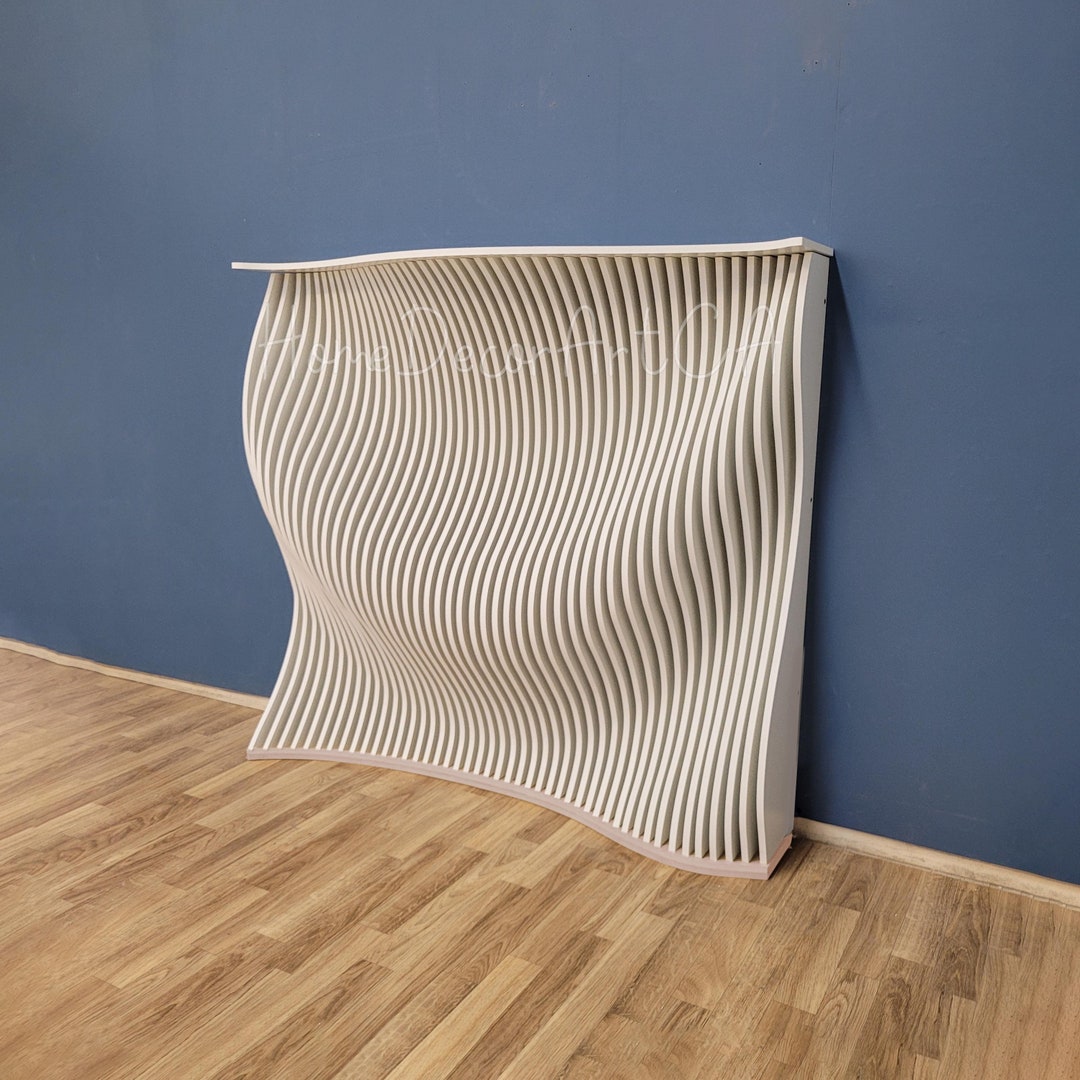 Parametric Console, Home Decorations | Wooden Parametric Decor ...
