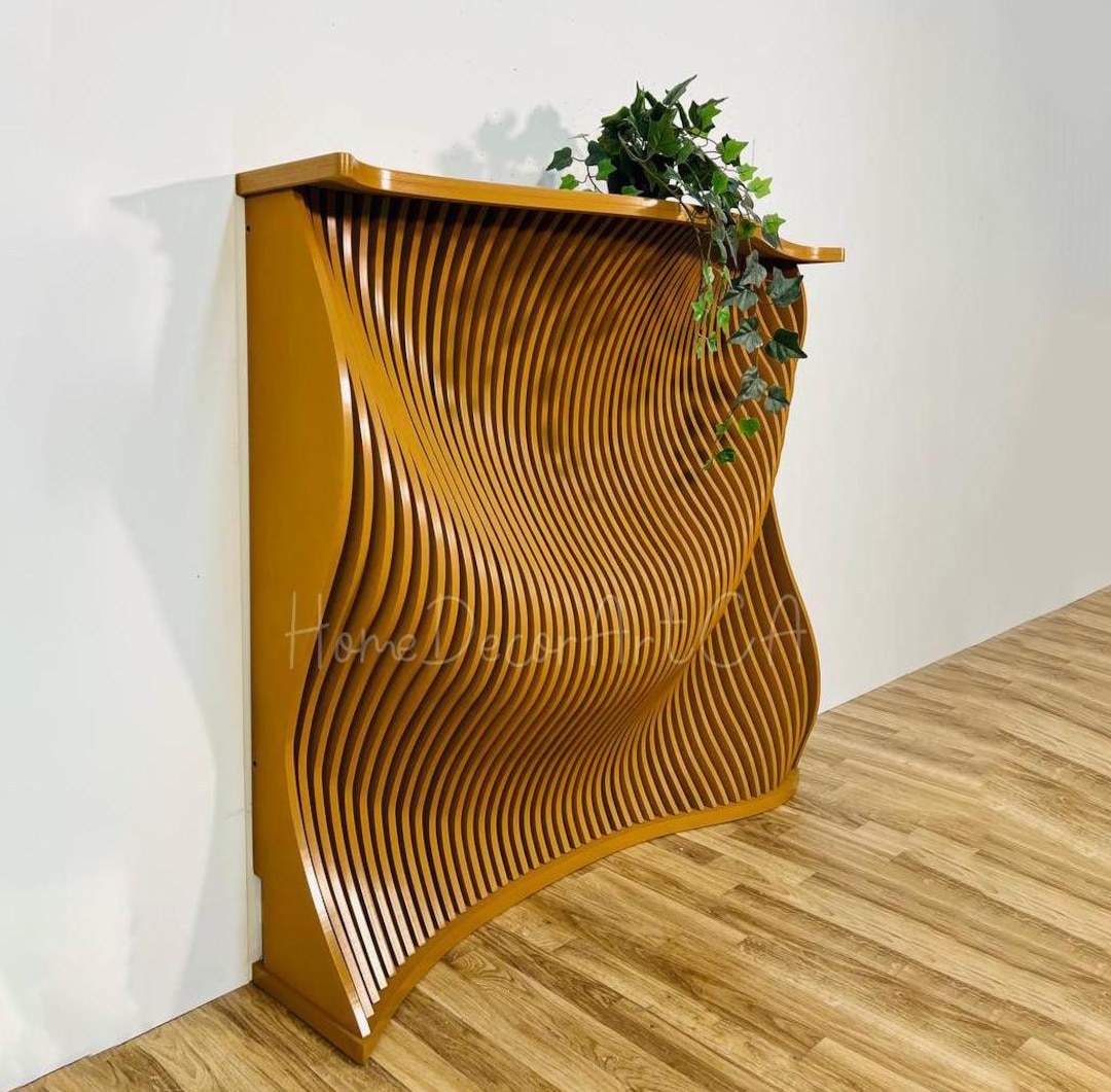 Modern Parametric Console | Wooden Parametric Decor - Intricate 3D ...