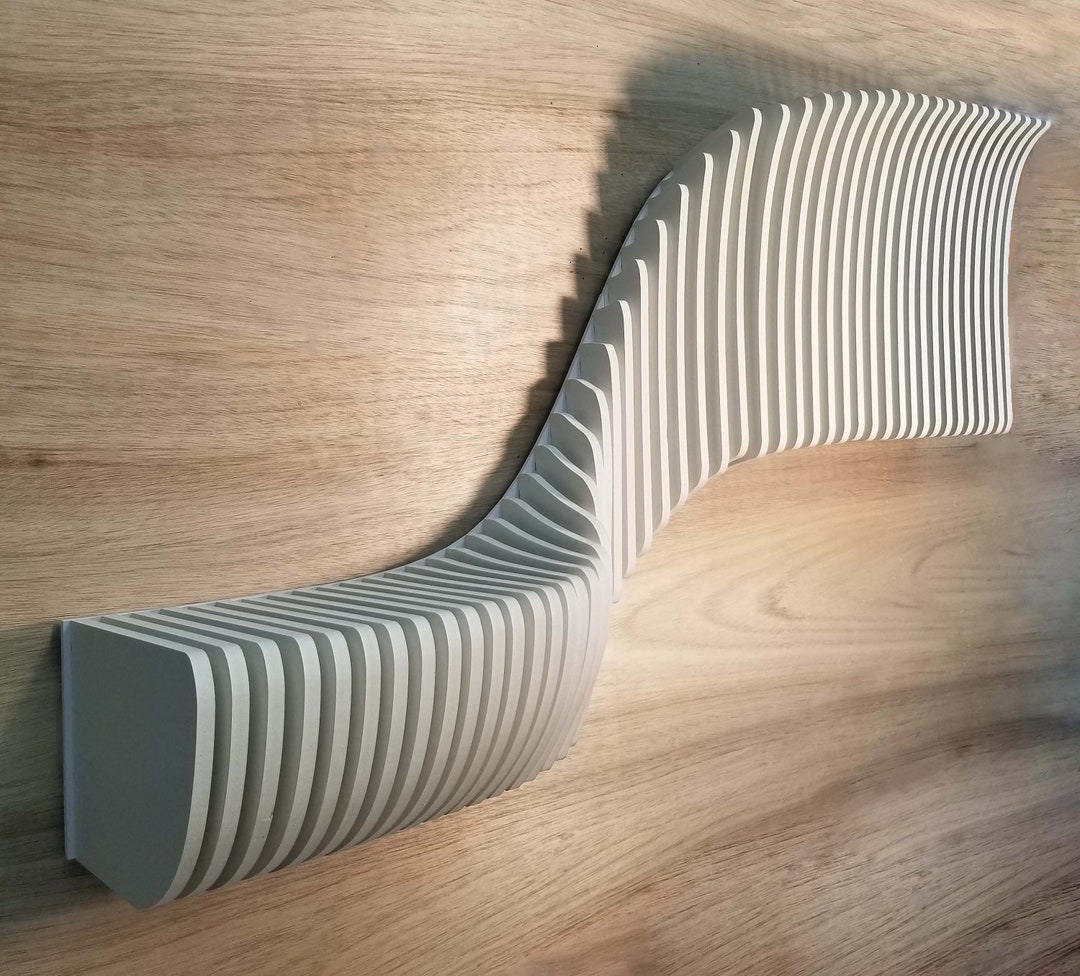 Parametric Shelf, 3D Large Wall Hangings | Living Room Decorations - Etsy