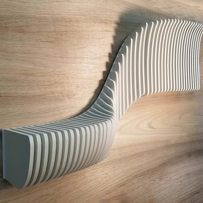 Parametric Wall Art Shelf - Etsy