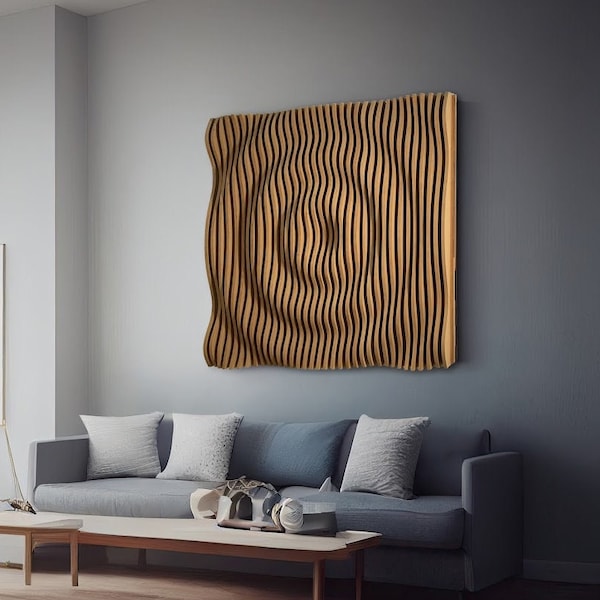 Wood Sound Proof Wall Art - Etsy