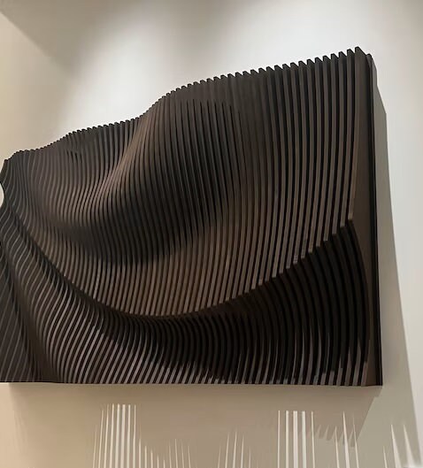 Wall Hangings, Parametric Large Wood Wall Art - Etsy