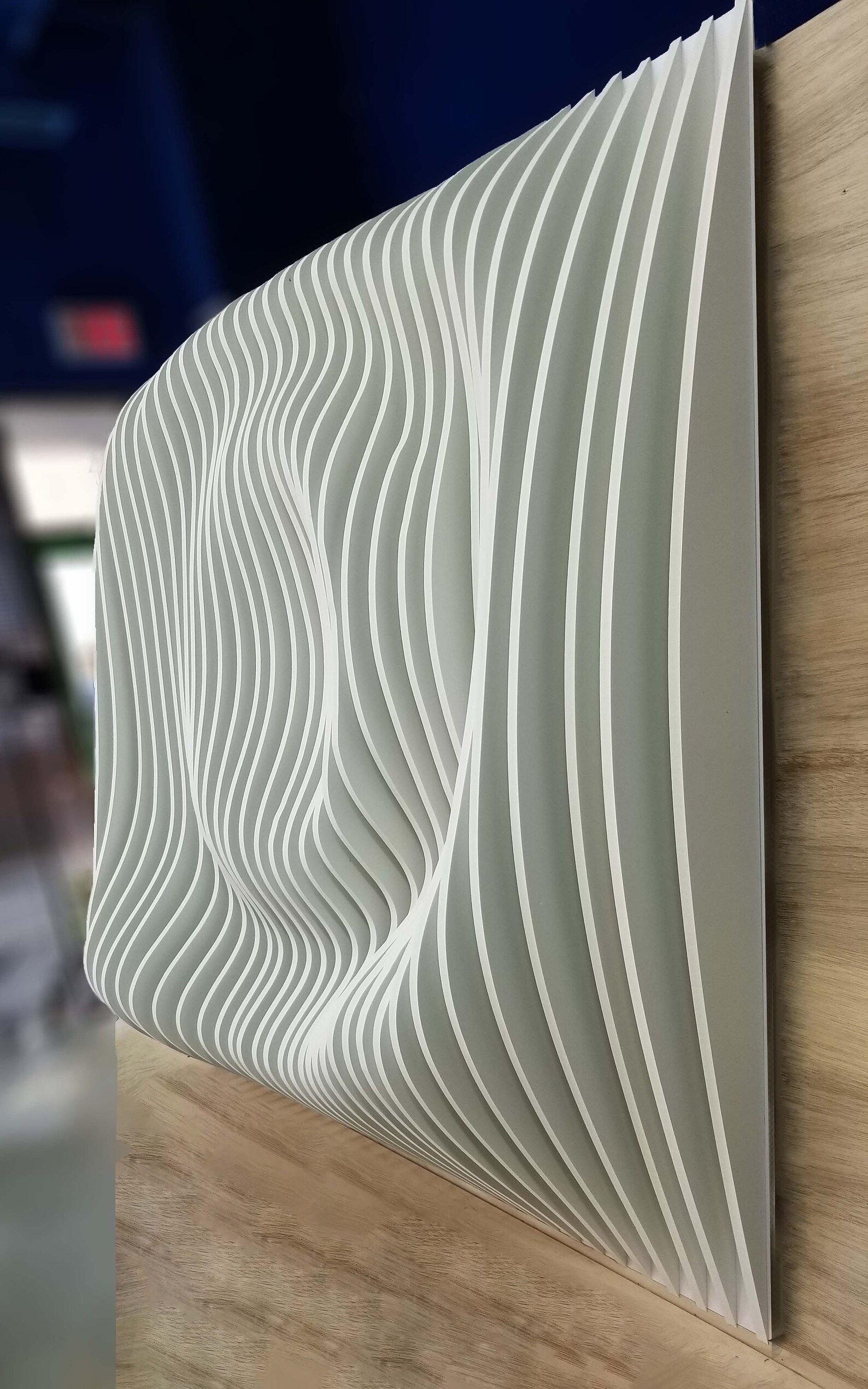 Parametric Wall Art 3D Wall Decor Handcrafted Large Wall - Etsy