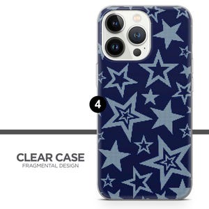 Navy Blue Phone Case Deep Blue Classy Cover for iPhone 16, 15, 14, 13 ...