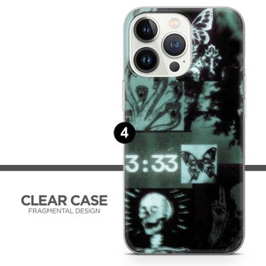 Grunge Punk Phone Case Edgy Cover for iPhone 17, 16, 15, 14, 13, 12 ...