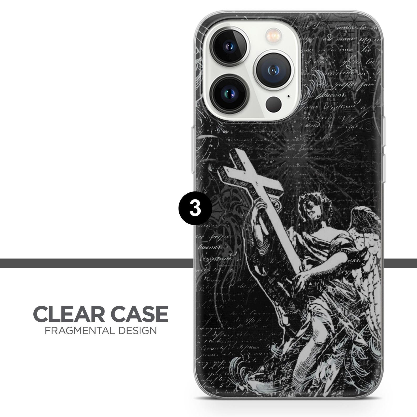 Fallen Angel Phone Case Alternative Rock Cybersigilism Cover for iPhone ...