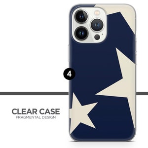 Navy Blue Phone Case Dark Blue Cover for iPhone 16, 15, 14, 13, 12, 11 ...