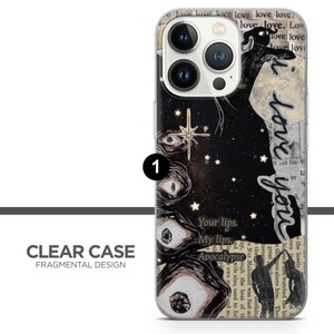 Grunge Punk Phone Case Edgy Cover for iPhone 17, 16, 15, 14, 13, 12 ...