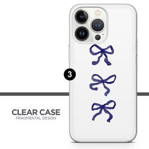 Navy Blue Phone Case Dark Blue Cover for iPhone 16, 15, 14, 13, 12, 11 ...