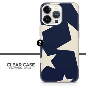 Navy Blue Phone Case Deep Blue Classy Cover for iPhone 16, 15, 14, 13 ...