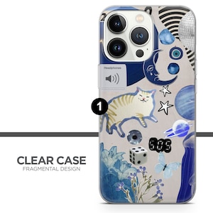 Navy Blue Phone Case Dark Blue Cover for iPhone 16, 15, 14, 13, 12, 11 ...