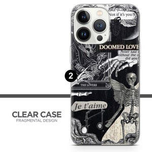 Grunge Punk Phone Case Edgy Cover for iPhone 17, 16, 15, 14, 13, 12 ...