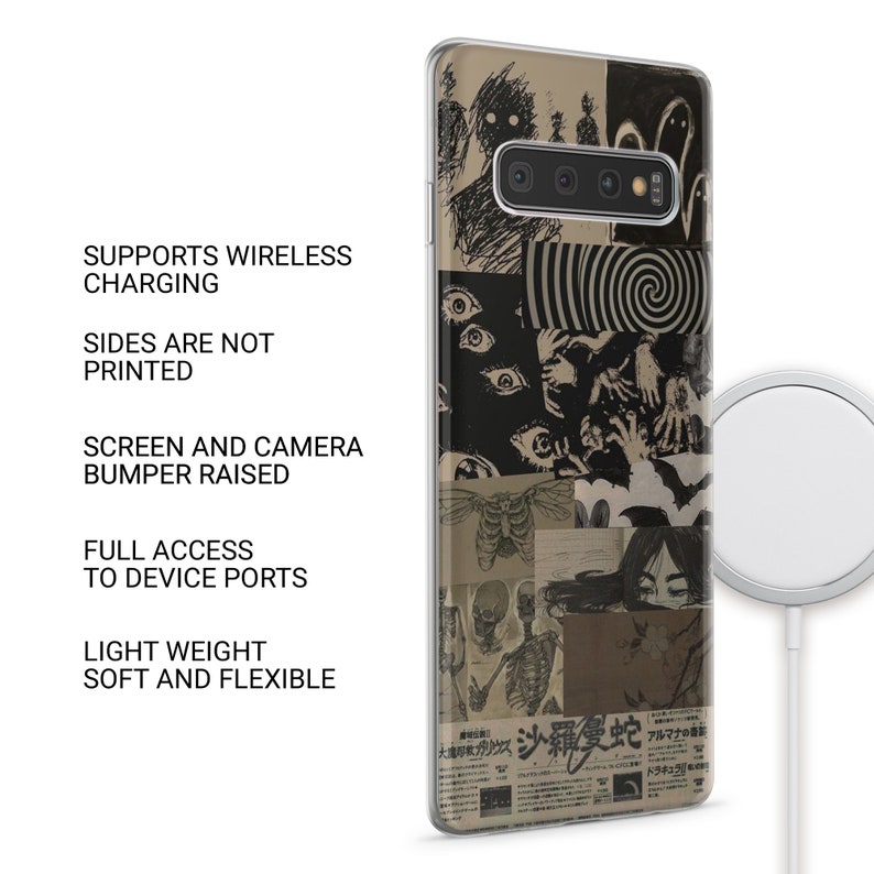 Grunge Punk Phone Case Edgy Cover for iPhone 17, 16, 15, 14, 13, 12 ...