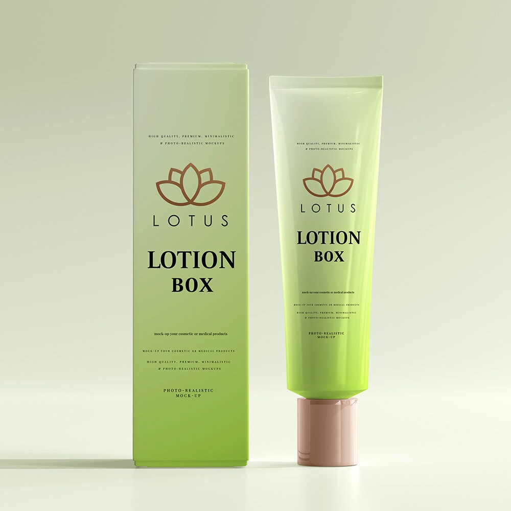 Custom Printed Lotion Boxes - QTY 100 Pcs - Etsy