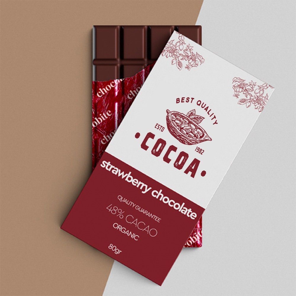 Custom Printed Chocolate Boxes - QTY 100 Pcs - Etsy