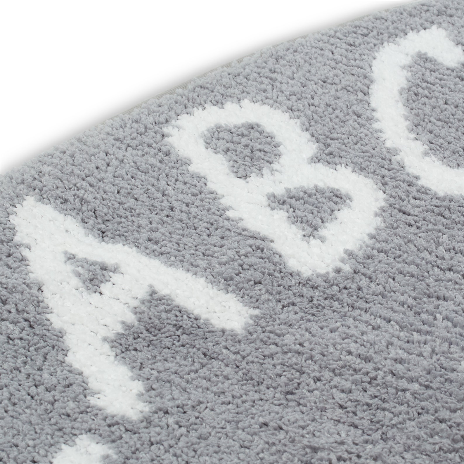 T'otherway Alphabet Rug - Soft Circle Play Mat - ABC Letters Round ...