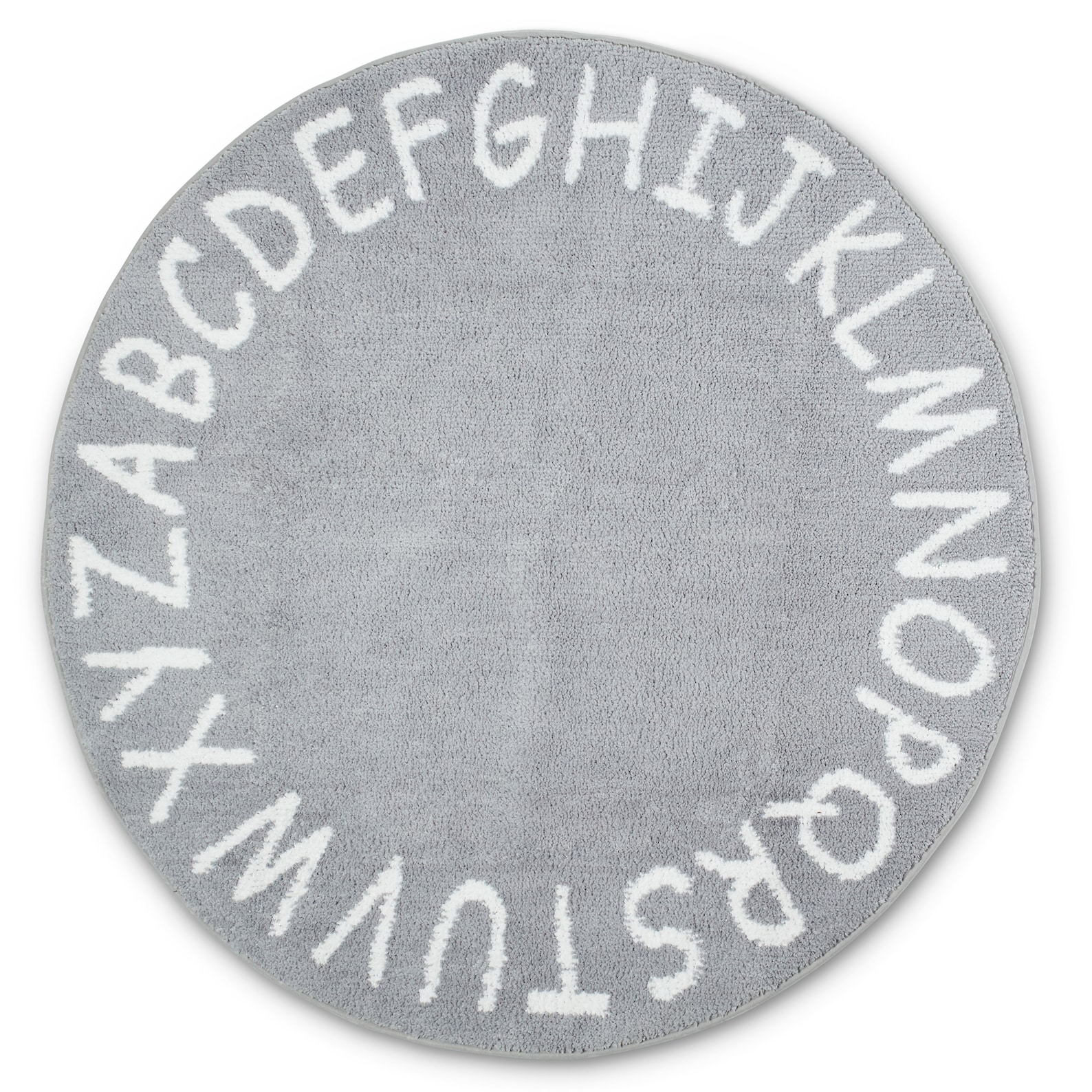 T'otherway Alphabet Rug - Soft Circle Play Mat - ABC Letters Round ...
