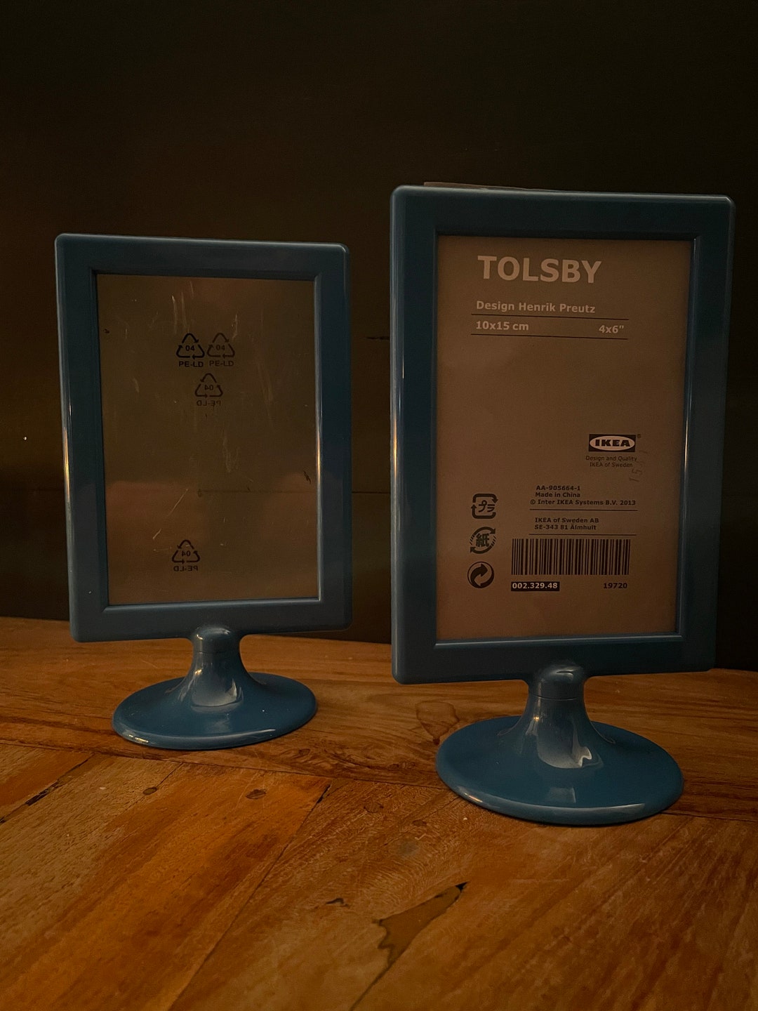 Vintage IKEA 19720 Tolsby Plastic Double-sided Photo Frame - Etsy