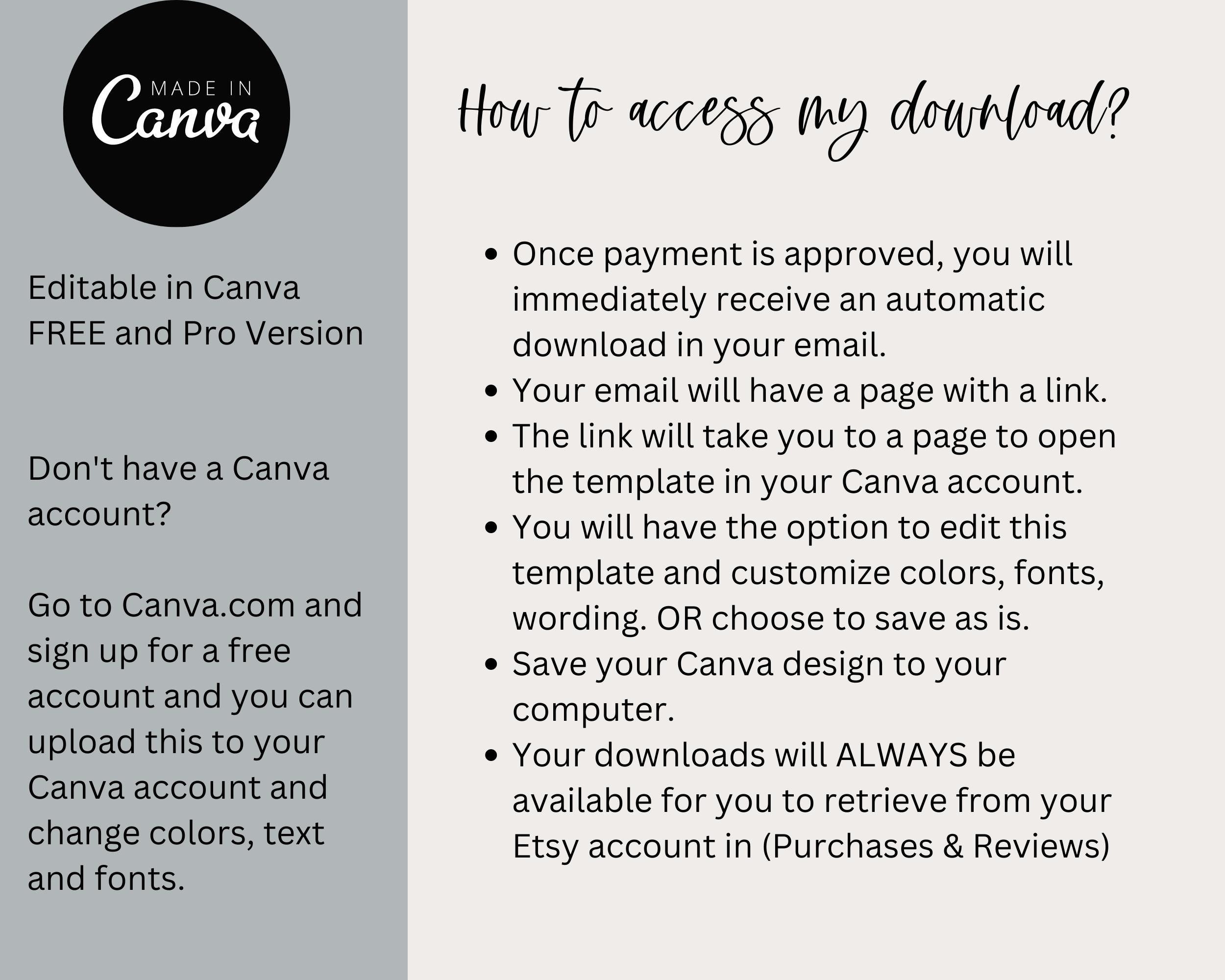 Self Care Canva Template Self Care Digital Workbook Self - Etsy