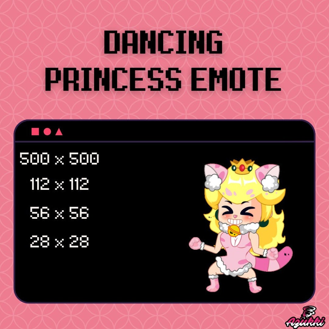 Animated Princess Cat Emote / Twitch Channel / Emotes / Twitch Tv ...