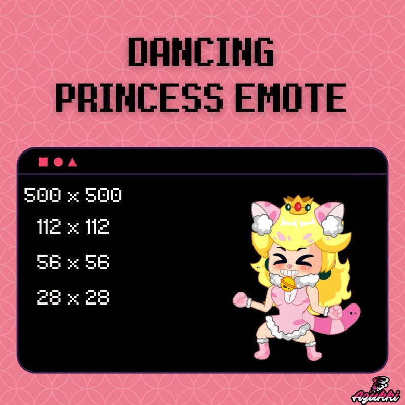 Animated Princess Cat Emote / Twitch Channel / Emotes / Twitch Tv ...