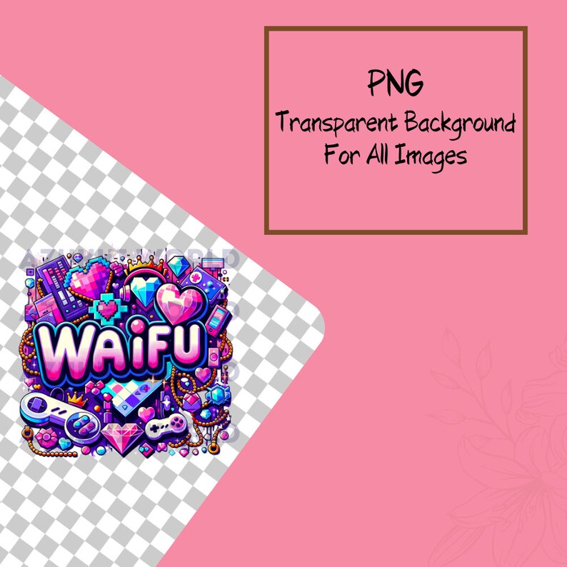 Cute Gamer Girl Pixel Art | Anime Waifu SVG/PNG Files, Digital Retro 8 ...