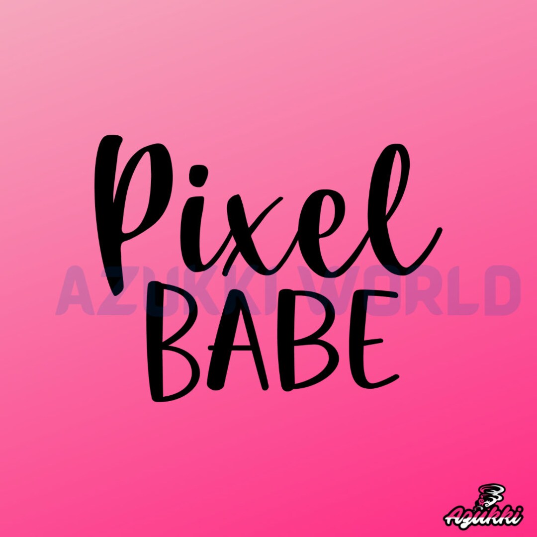 Pixel Babe SVG/PNG / Girl Designs / Girl Graphics / Girl - Etsy