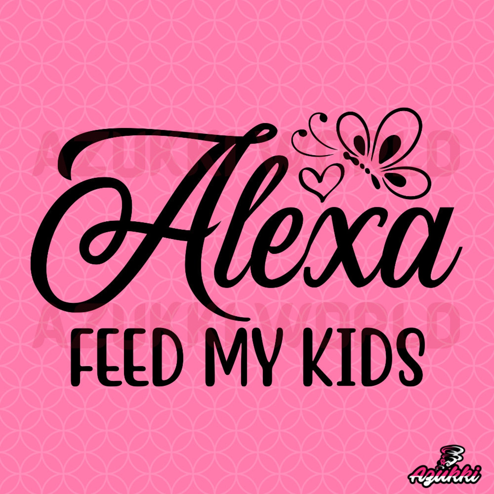 Alexa Feed My Kids SVG/PNG / Alexa Designs / Graphics / My Kids ...