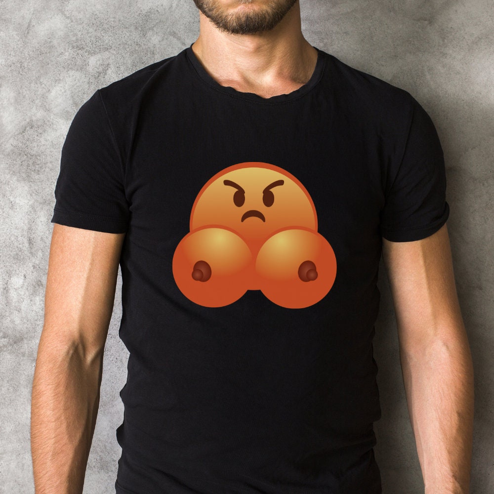 Angry Boobies Emoji SVG/PNG / Emoji Designs / Boobies Graphics / Boob ...