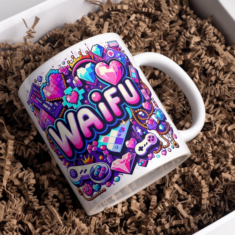 Cute Gamer Girl Pixel Art | Anime Waifu SVG/PNG Files, Digital Retro 8 ...