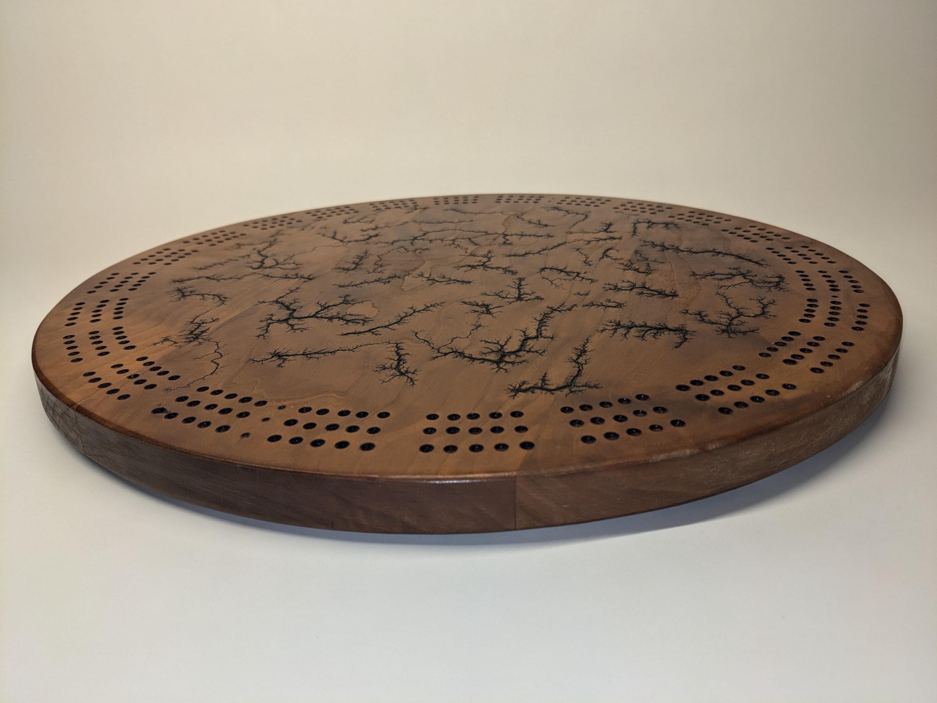 Handmade Cribbage Board Made of Cherry - Etsy